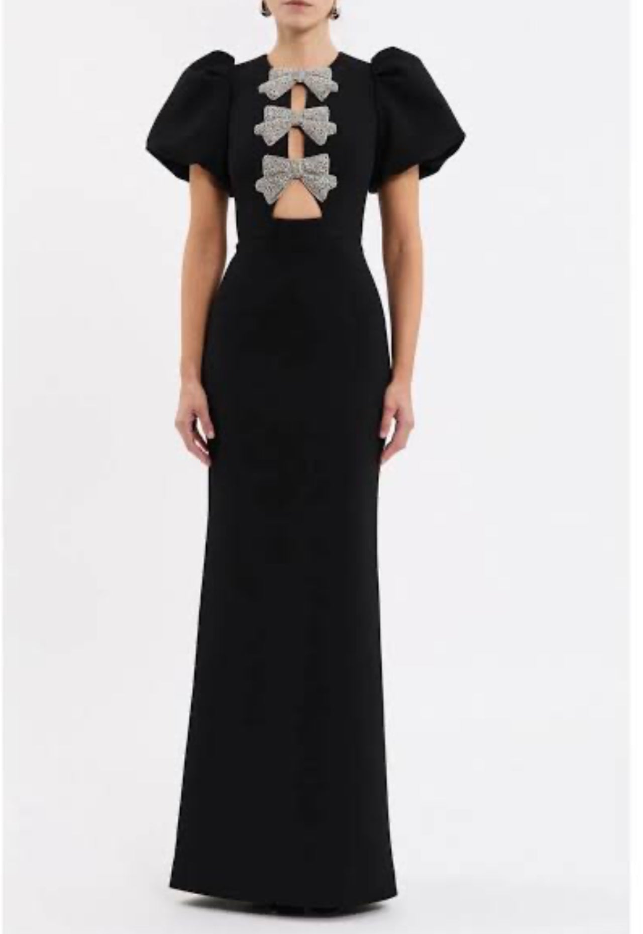Rebecca Vallance Violetta Puff sleeve gown – Lizzie Lend